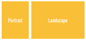 Portrait vs landscape orientation in photography (which is better?)