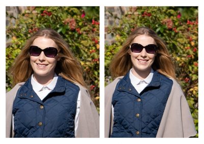 Butterfly lighting for portraits (how and when to use it)