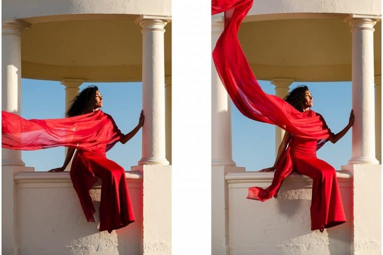 Dynamic composition vs static composition in portrait photography