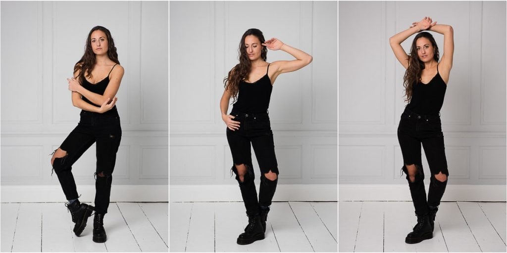 49 best female photography standing poses (portraits and fashion)