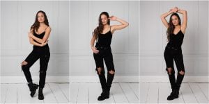 49 best female photography standing poses (portraits and fashion)