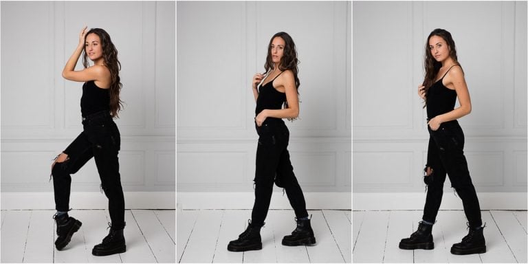 49 best female photography standing poses (portraits and fashion)