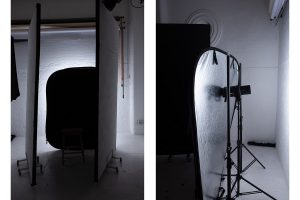 How to create a black background in photography with light