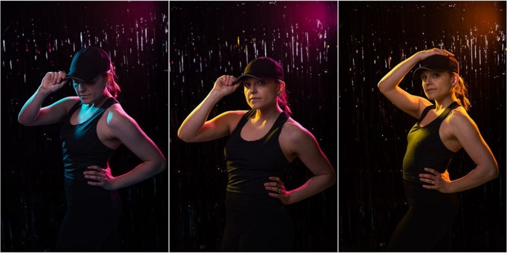 How to use colored lighting for portrait photography (gels)