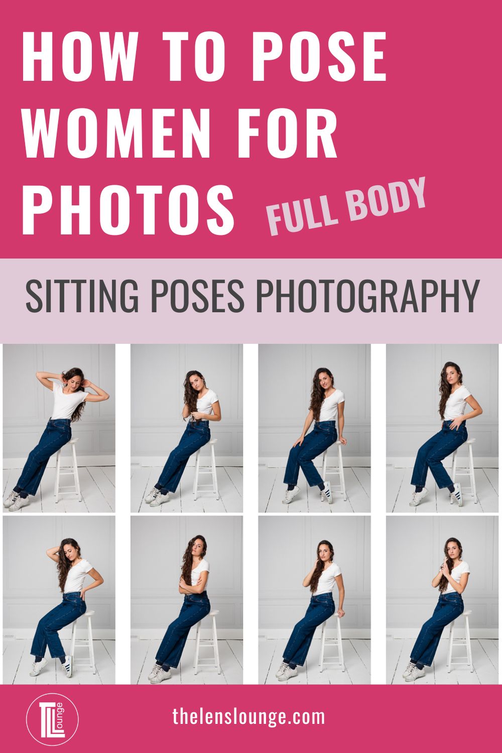 Sitting poses for photoshoot for female subjects (pro tips)