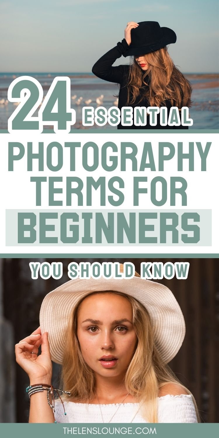 Glossary of photography terms with photography jargon cheatsheet