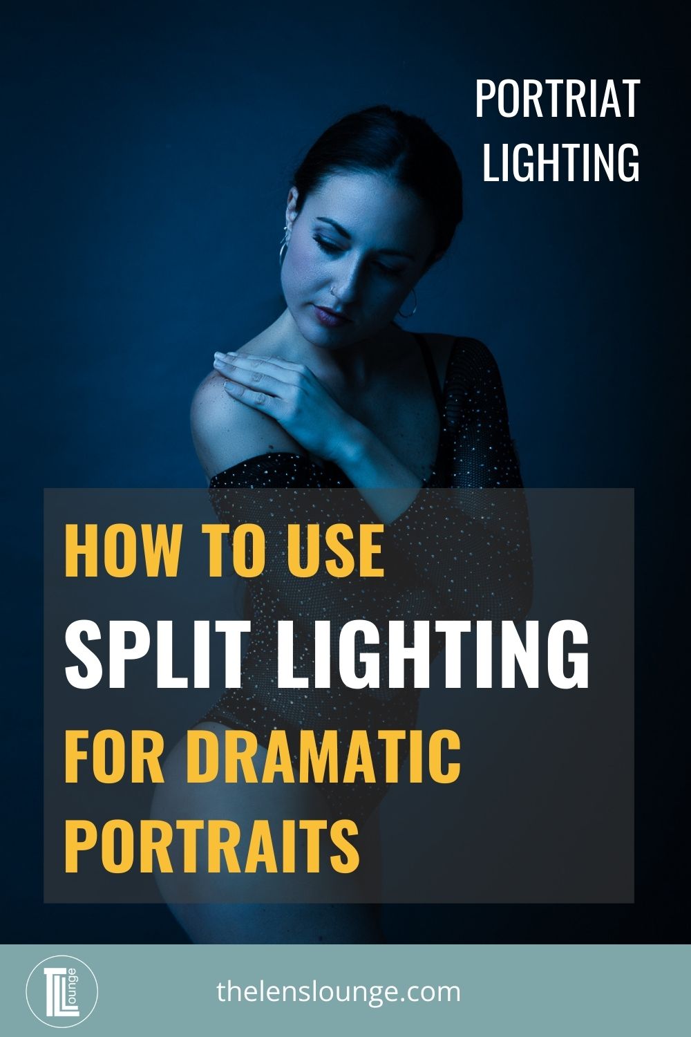 What is split lighting in portrait photography (how to use it and why)
