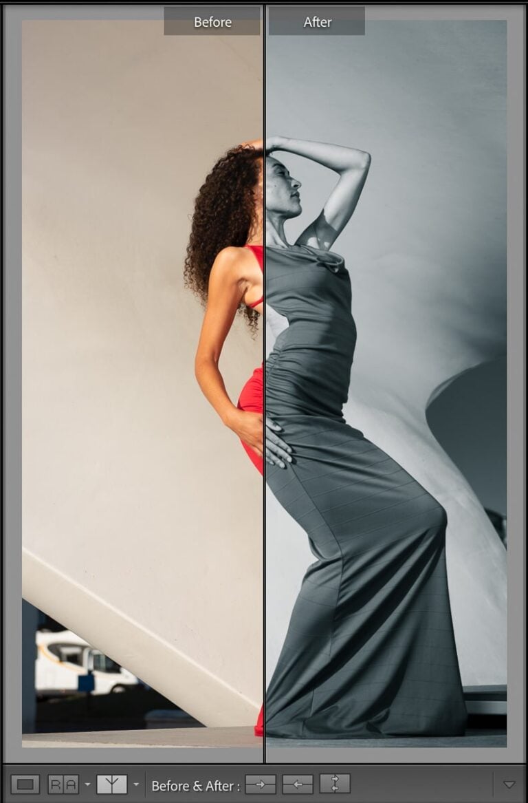 How to see before and after in Lightroom editing (3 ways)