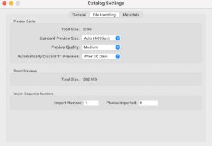 How to create and use the Lightroom catalog in Lightroom Classic