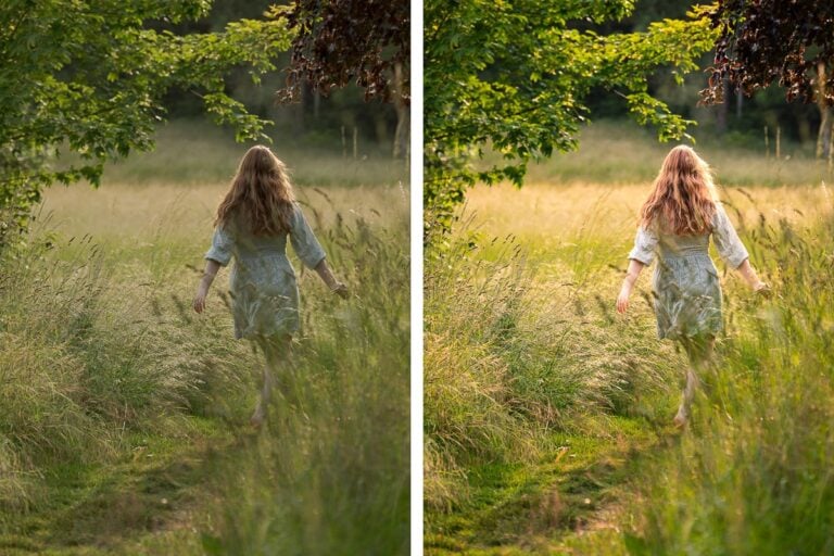 Before and after edited photos examples (8 basic Lightroom edits)