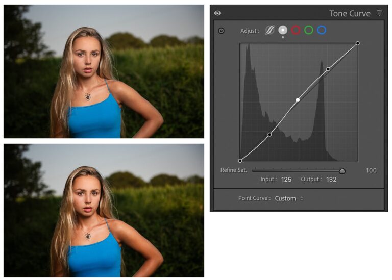 Before and after edited photos examples (8 basic Lightroom edits)