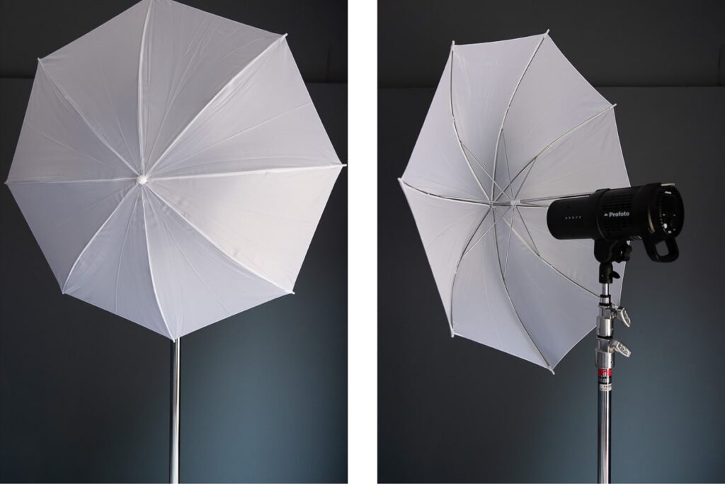 Photography umbrella lighting intro (how to choose and use umbrellas)