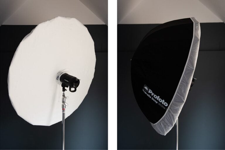 Photography umbrella lighting intro (how to choose and use umbrellas)