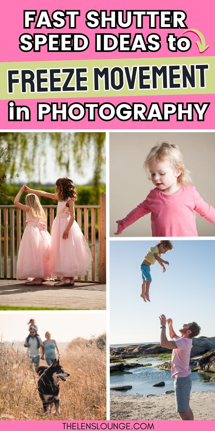 Freezing movement in photos with a fast shutter speed (& other tips)