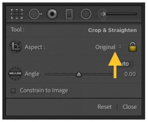 Cropping in Lightroom (how to crop, resize and straighten photos)